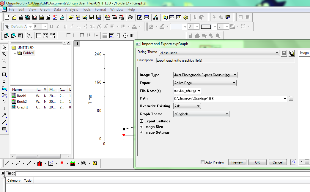 OriginPro 8 简单论文作图并且将多个worksheet表画在同一张图以及图的保存_origin多个表格画到一张图-CSDN博客