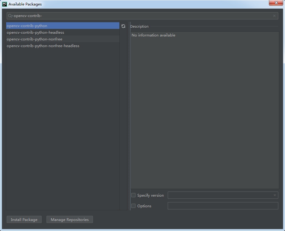 surf和sift算法被申请专利后部分opencv版本无法使用后的安装pycharm+opencv使用surf和sift算法教程_pycharm配置surf-CSDN博客