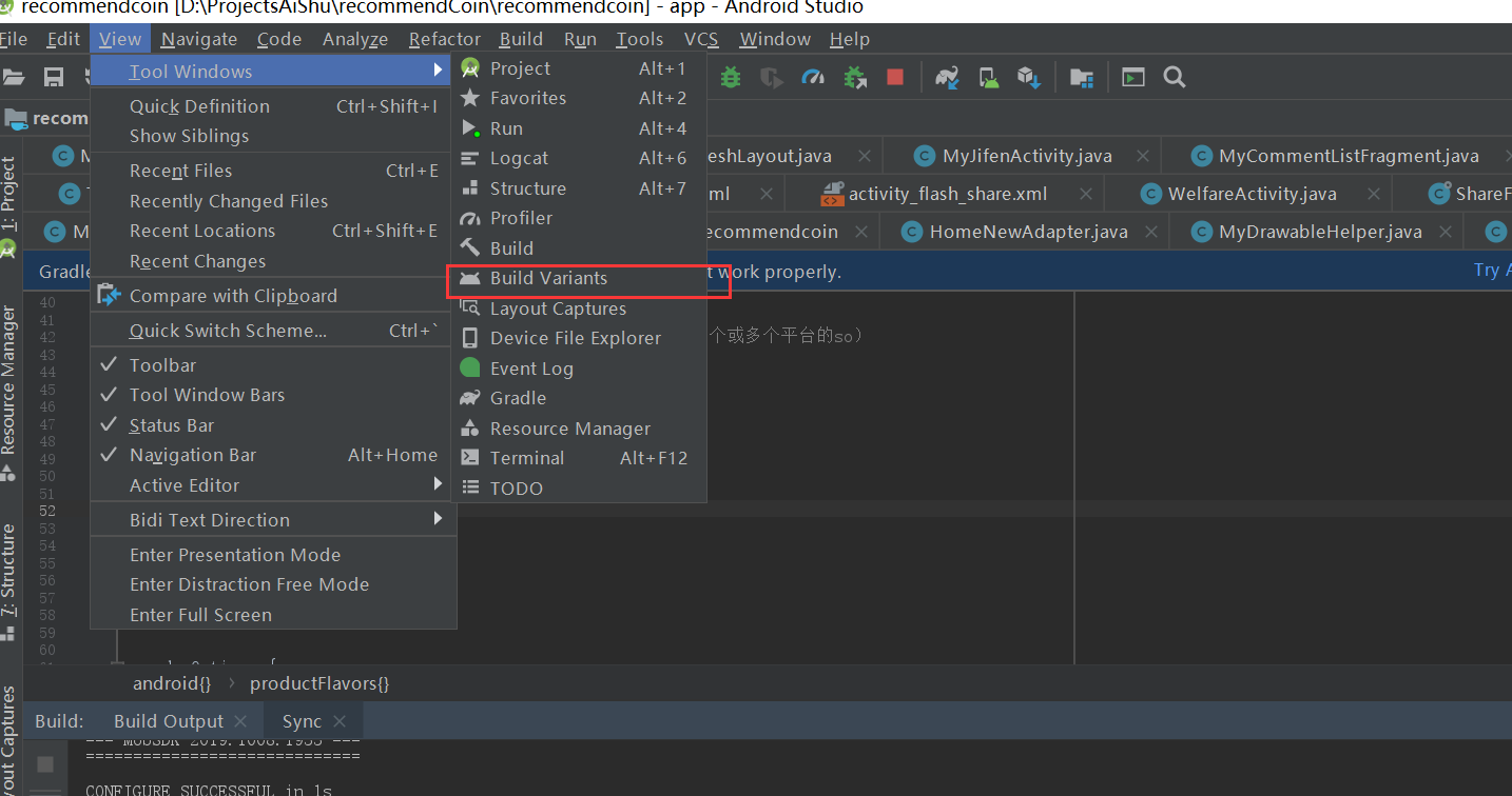 build variants不显示了_build variants不见replease-CSDN博客
