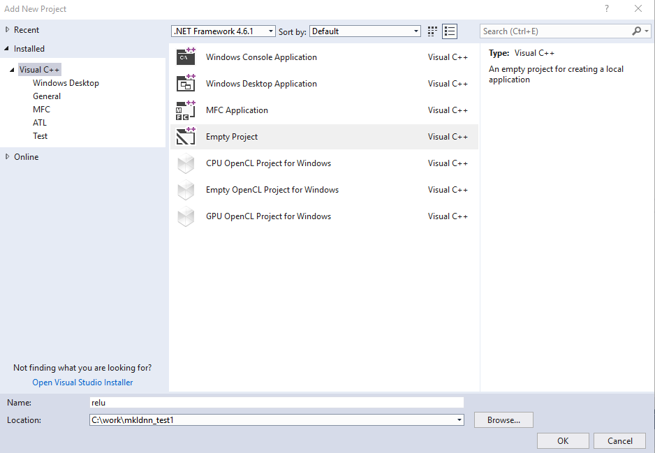 MKL-DNN学习笔记 (一) windows下环境配置和编译sample_win7 mkldnn-CSDN博客