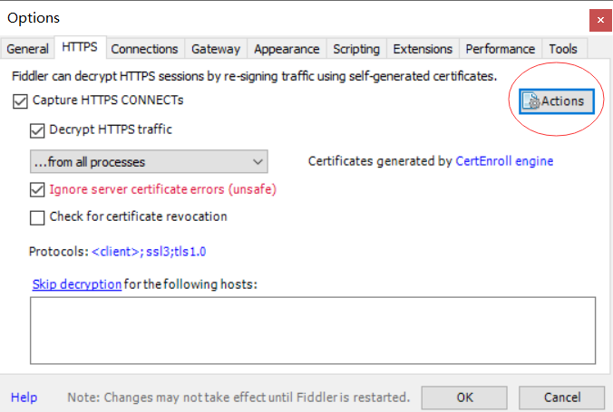 fiddler抓包以及模拟器出现代理不可用_手机模拟器err proxy connection filed-CSDN博客