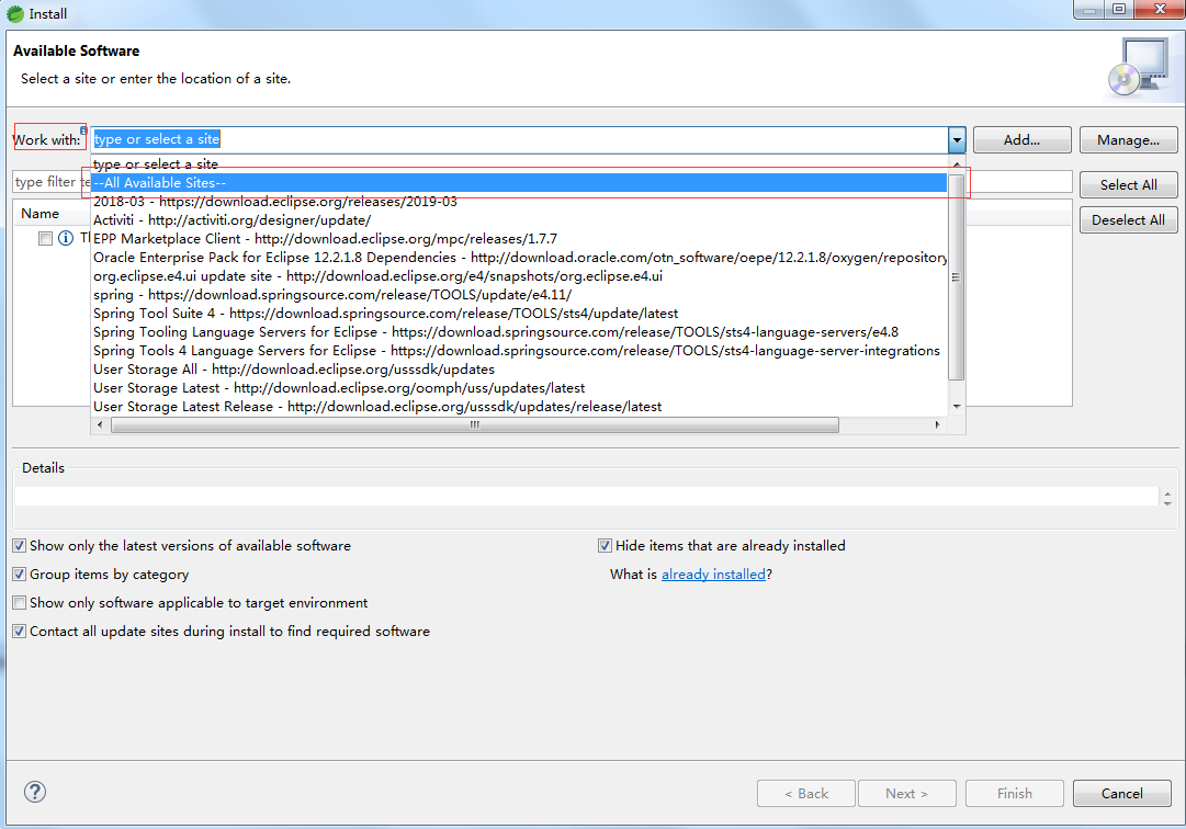 Descarga e instalación de STS (Suite Spring Tools Suite, Spring Tools ...