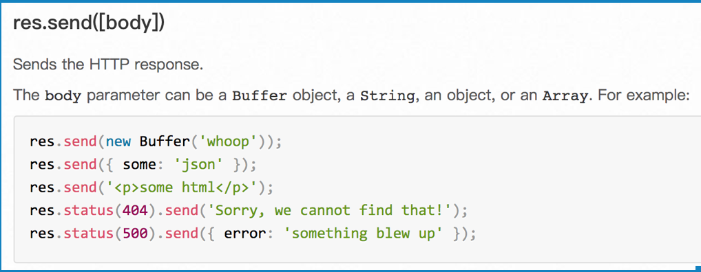 Node.js后端开发 - 进阶篇 #3 express详解res.send()和res.end()的区别_express res.send-CSDN博客