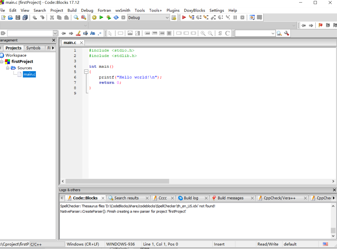 C语言简易教程之Code::Blocks环境安装_codeblocks-17.14mingw-setup.exe-CSDN博客