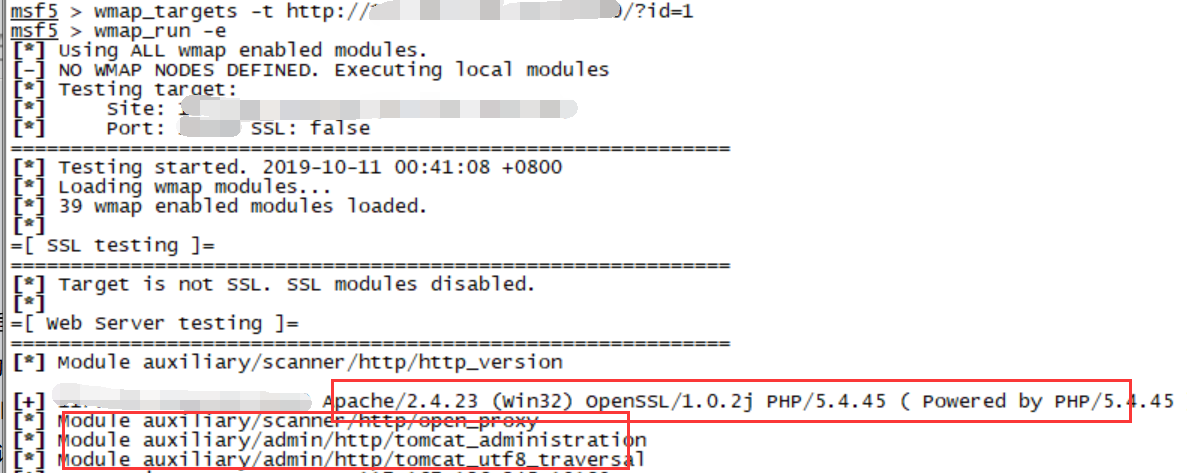 MSF的辅助扫描模块（信息搜集）_msf exploit db-CSDN博客