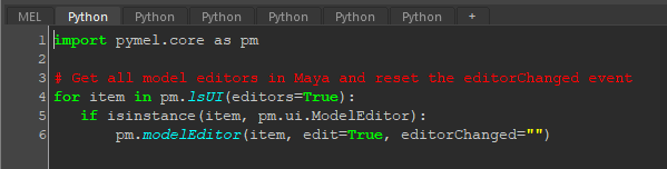 【Maya】Error line 1 Cannot find procedure onModelChange3dc_cannot find procedure ...