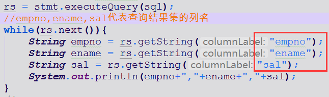 JDBC处理查询结果集_jdbc查询结果-CSDN博客