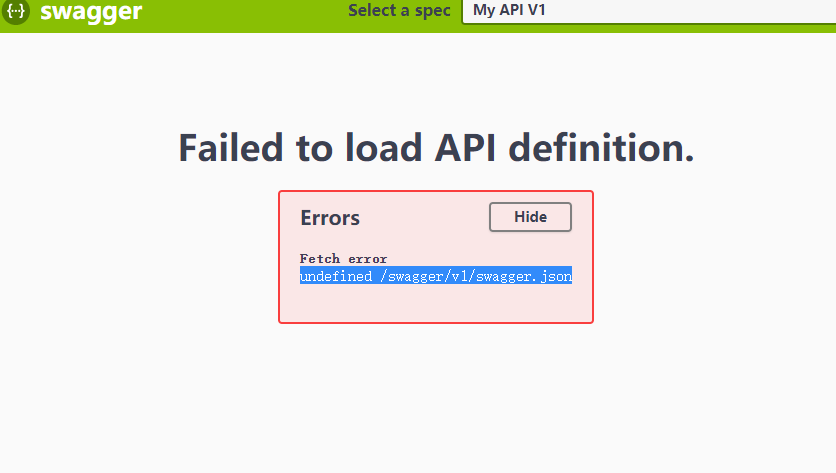 swagger在VS2019 .net core2.2中的使用，及报错undefined /swagger/v1/swagger.json的解决办法_visual studio2019 扩展 ...