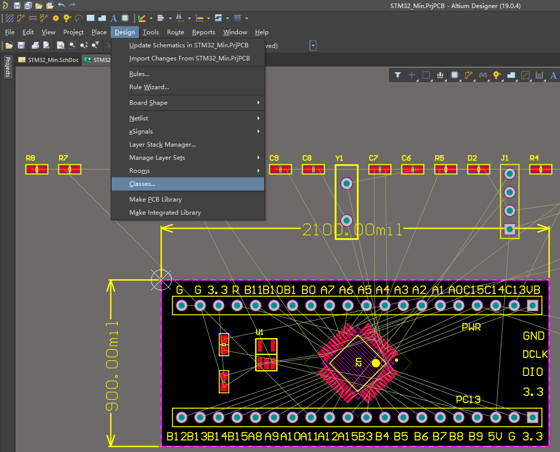 AD19---彻底解决原理图转PCB时，出现failed to add class member及Unknown Pin的问题-CSDN博客
