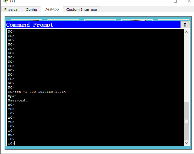 CISCO R&S 配置SSH远程连接及AAA认证_交换机aaa认证ssh-CSDN博客