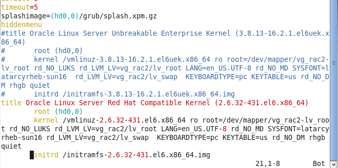 Oracle Linux 65 Kernel Panic Not Syncing Fatal Exception After Installation Restart 