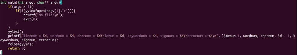 【编译原理】词法分析程序设计（lex）2利用lex词法分析自动生成工具实现c语言子集的词法分析程序生成并输出符号表。 Csdn博客