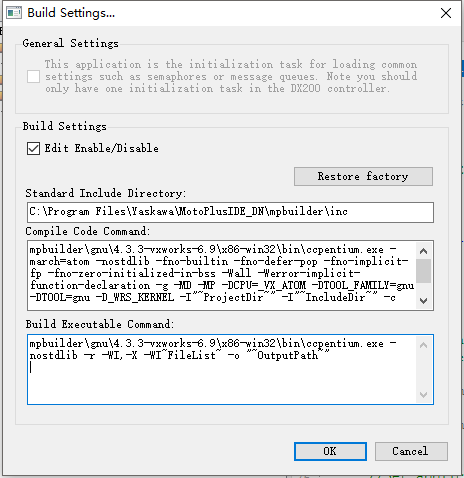 MotoPlusIDE 编译参数 二次开发测试_motopluside funclib.c-CSDN博客