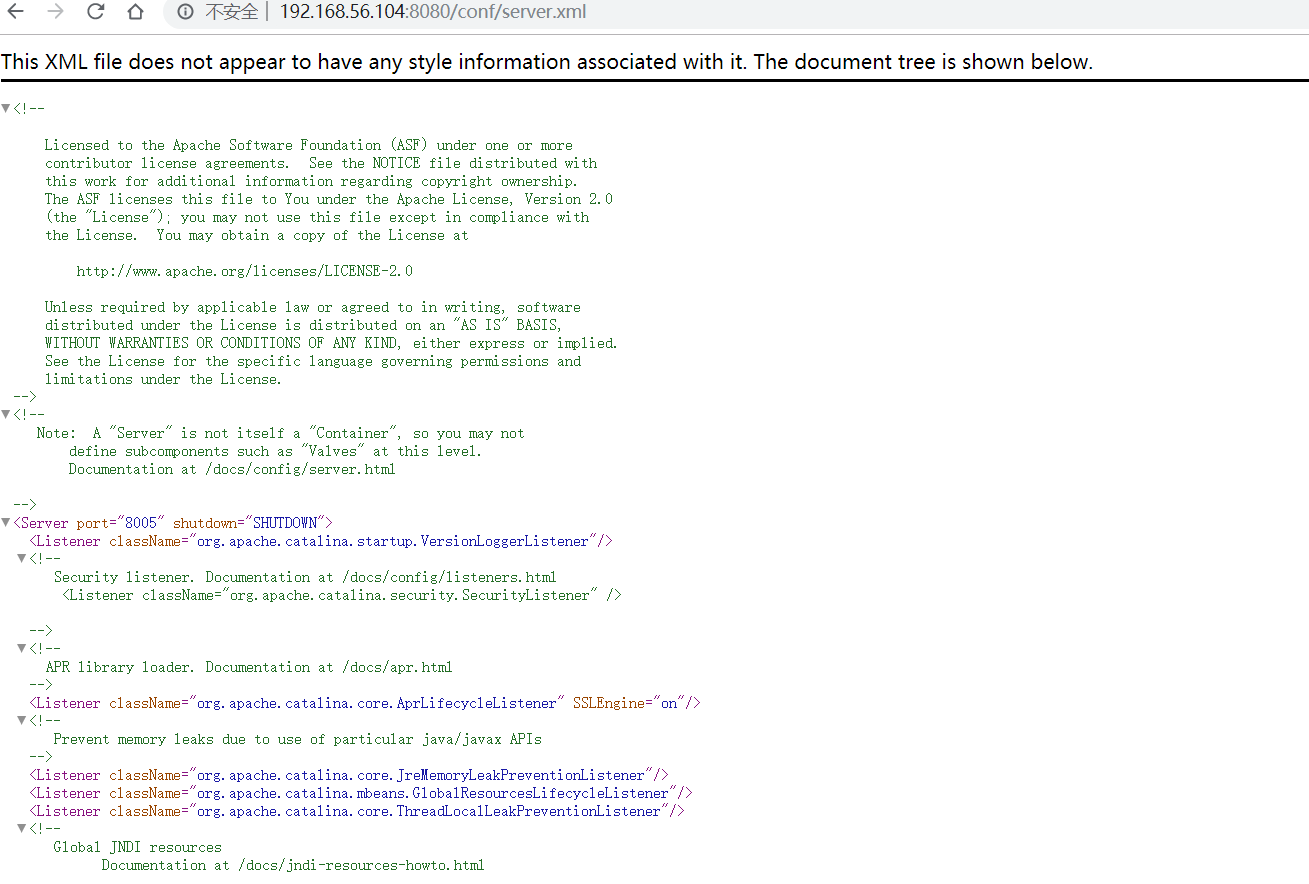 Tomcat配置文件信息泄露_tomcat 虚拟目录 文件泄露-CSDN博客