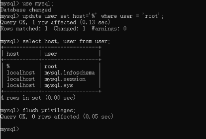 1130-host xxx is not allowed to connect to this MySql server 错误解决办法_1130 - host is not allowed ...