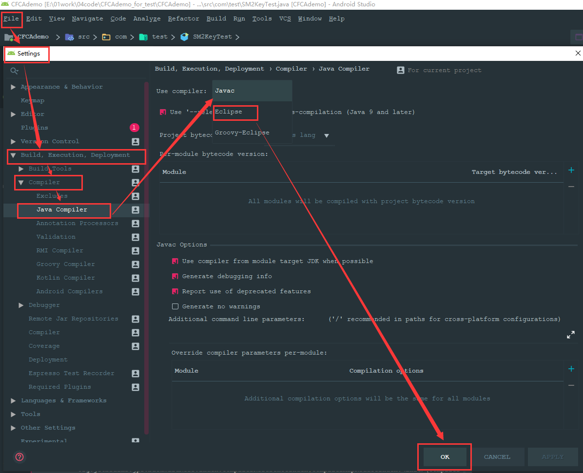 Error:Internal error: (java.lang.ClassNotFoundException) com.google ...