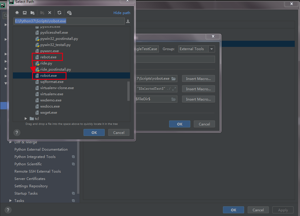 Pycharm学习（十）——运行RF脚本错误_reading xml source-CSDN博客
