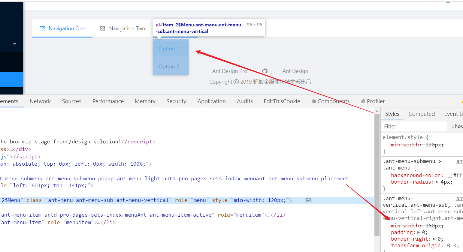 ant design Menu组件子菜单宽度问题_menu组件下拉菜单无法改变宽度-CSDN博客