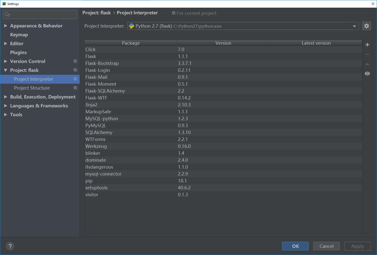 flask_sqlalchemy连接Mysql报TypeError: create_engine() got an unexpected keyword argument 'encoding ...