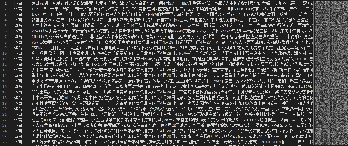 使用Tensorflow搭建并训练TextCNN模型，对文本进行分类_tensorflow textcnn-CSDN博客