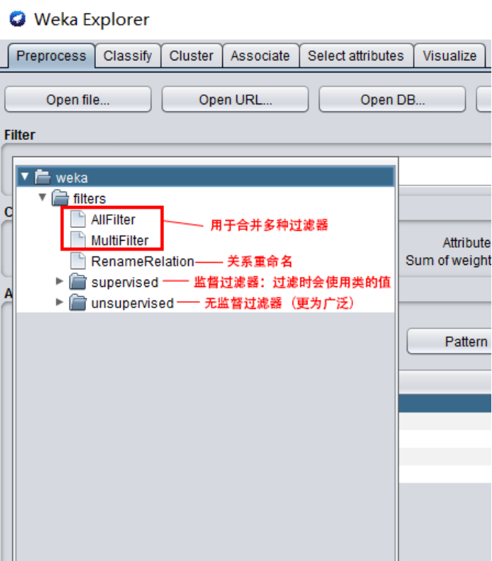 Weka之过滤器(filter)的使用_weka过滤器如何打开-CSDN博客