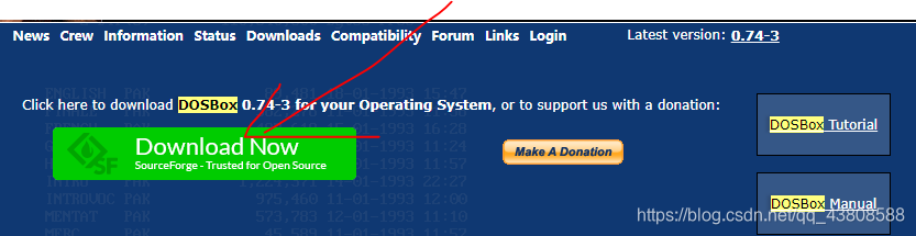Win10 安装dosboxmasm32msam与docbox Csdn Csdn博客