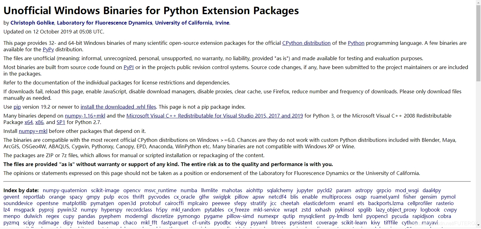 关于python模块的下载方法及技巧python模块快速下载 Csdn博客 7045
