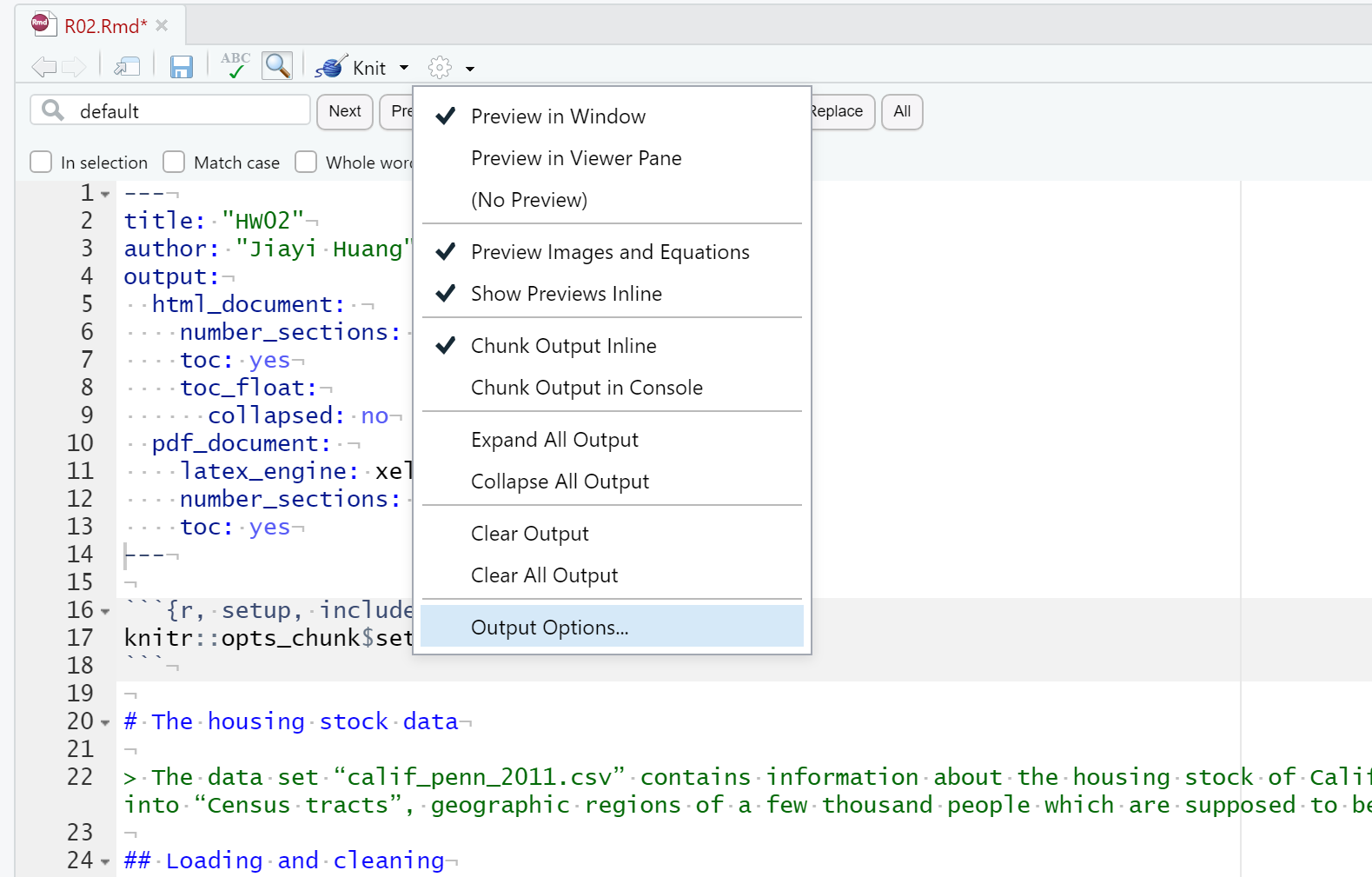 简单操作用R Markdown生成HTML和PDF文件_rmd怎么导出pdf-CSDN博客