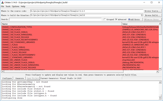 OpenGL学习----程序库编译-freeglut_freeglut编译-CSDN博客