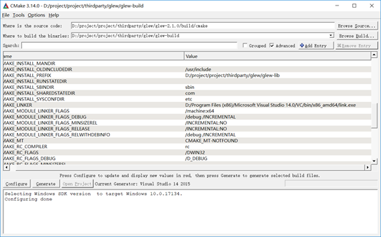 OpenGL学习----程序库编译-glew_glew 编译-CSDN博客