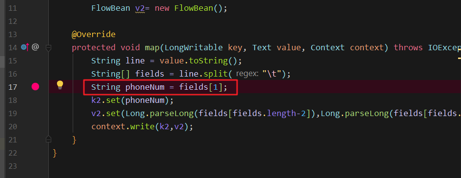 DeBug调试解决在跑MapReduce程序时，出现Caused by: java.lang.ArrayIndexOutOfBoundsException: 1（数组越界异常）问题 ...