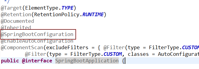 Springboot原理分析之 Springbootapplication与 Springbootconfiguration的区别