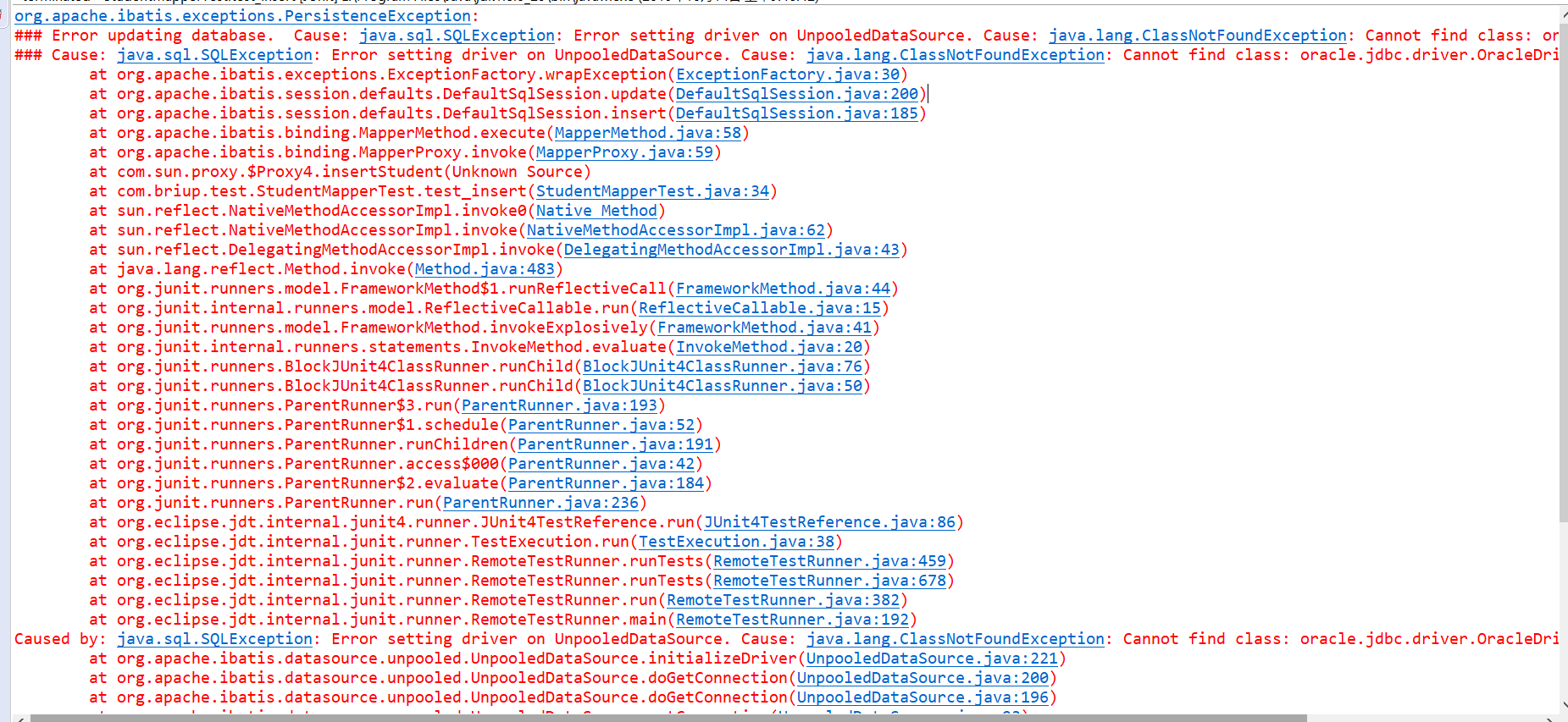 MyBatis报错Cannot find class: oracle.jdbc.driver.OracleDriver_美少女降临人世间的博客-CSDN博客_oracle.jdbc ...