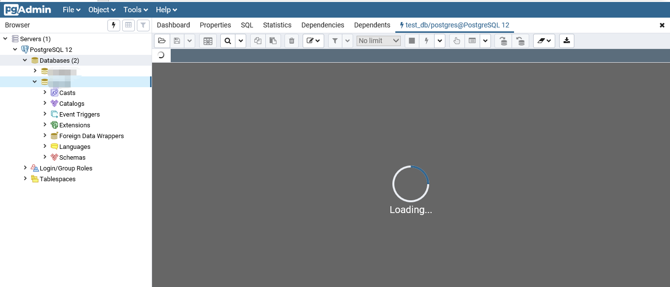 pgAdmin4查询工具QueryTool连接不上_query-tool-CSDN博客