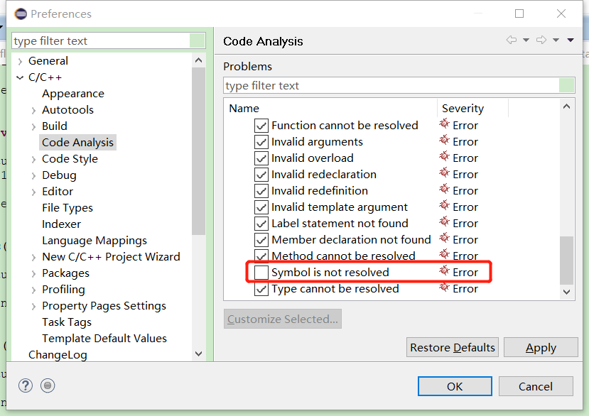 eclipse 交叉编译提示错误 ：LocationType Symbol 'NULL' could not be resolved_null could not ne resolved-CSDN博客