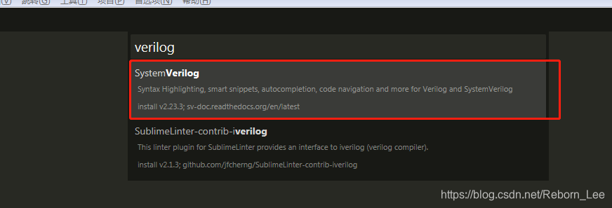 Sublime Text 】如何使用sublime Text直接生成verilog例化模板sublime Verilog Csdn博客