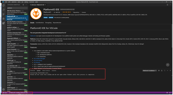 Esp32 Ardiono Vscode Platformio开发环境platformio Vscode Esp32 Arduino 编译 Csdn博客