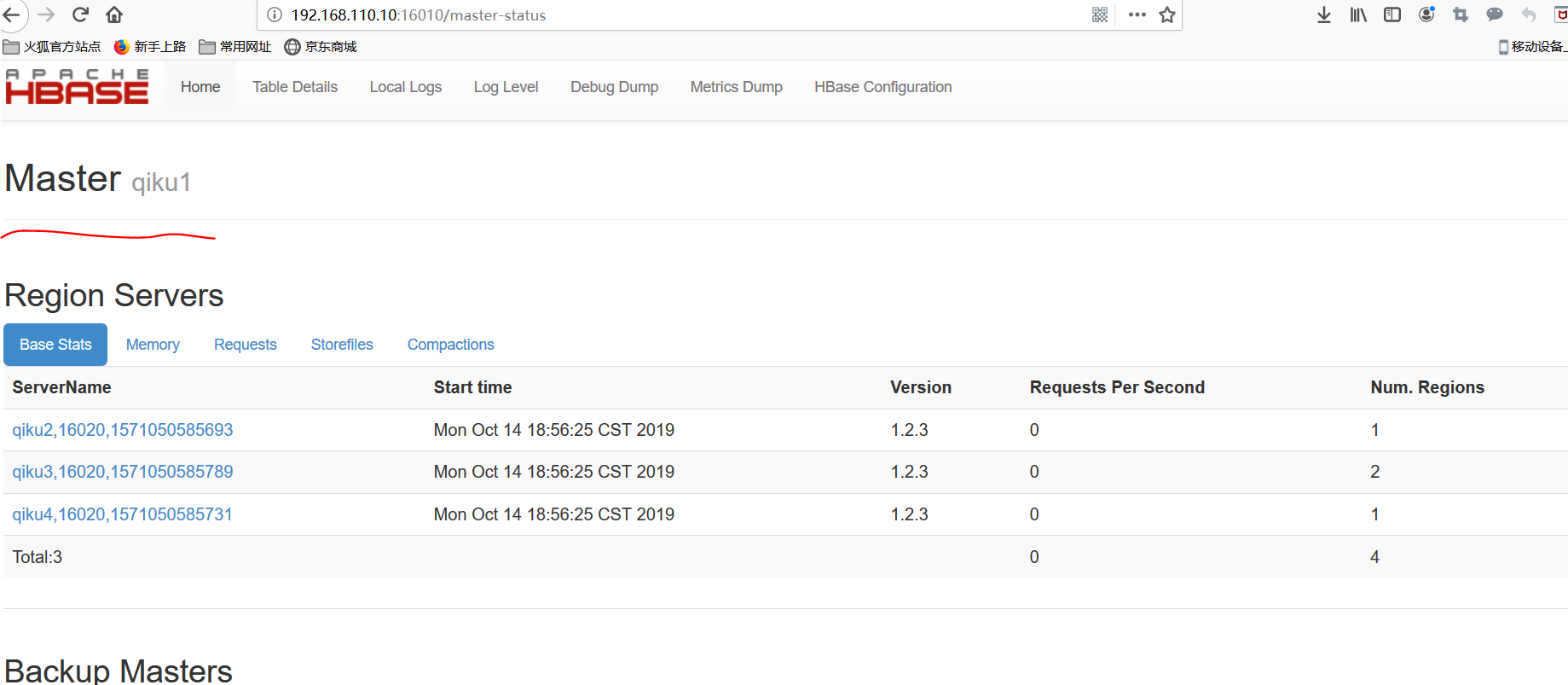 Hbase集群的安装和配置（高可用验证）_验证hbase高可用-CSDN博客