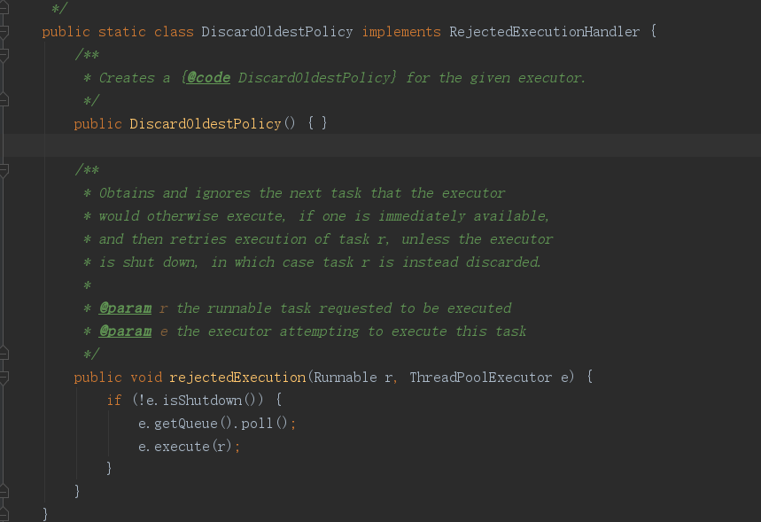 手动创建线程池以及线程拒绝策略_executor.getqueue().put(r)-CSDN博客
