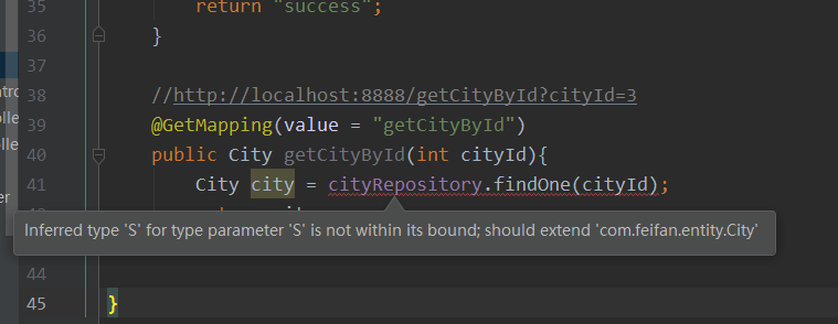 SpringBoot报错inferred type 's'for type parameter 's' is not within its bound三种解决办法（亲测可用）_inferred ...