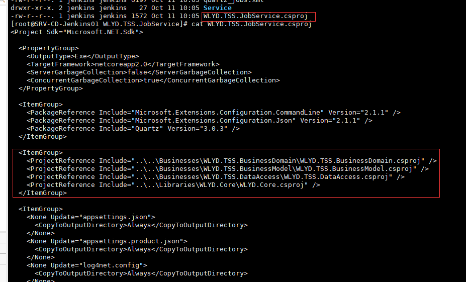 jenkins部署.net项目时报错：error NU1101:Unable to find package WLYD.Core_error ...