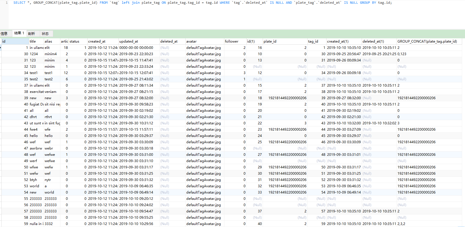Mysql 连表分组 多个字段用逗号隔开mysql按照字段分组逗号分割 Csdn博客 