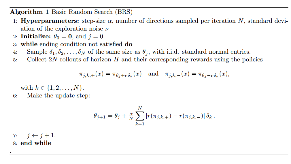Augmented Random Search（ARS）学习笔记_强化学习ars 解读-CSDN博客
