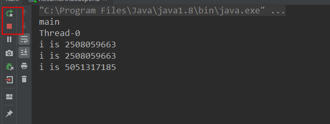 java多线程：线程的启动和暂停suspend与resume的使用（过期方法）！_java中suspend的作用-CSDN博客