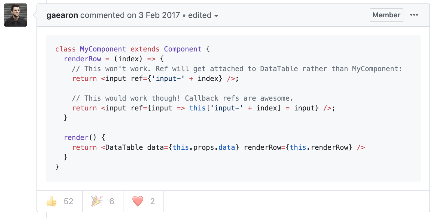 React中ref使用函数或字符串的区别：string类型的refs有什么问题为什么不推荐使用string类型的ref Csdn博客