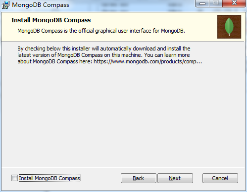 『解疑』window下安装MongoDB时卡在 Install MongoDB Compass... 很久解决_mongo compass 卡住-CSDN博客