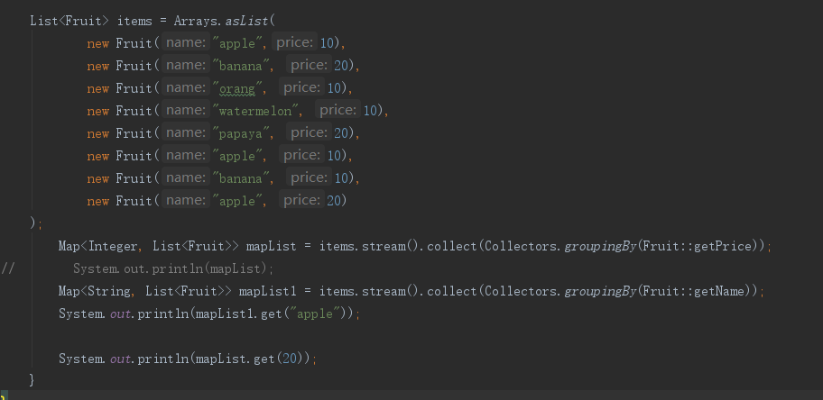 list().stream().collect(Collectors.groupingby(Entity::getFild))的用法_list.stream().collect ...