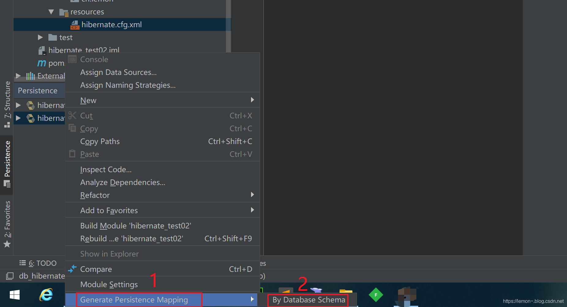 Hibernate——intellij Idea下自动生成hibernate映射文件以及实体类idea Hibernate自动生成module Csdn博客