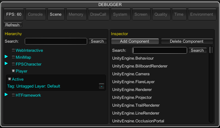 【Unity】 HTFramework框架（二十一）Debug调试器_unity 调用debugger-CSDN博客