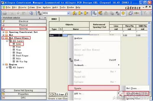 高速PCB设计软件allegro中与网络有关的约束规则设置_allegro neck width-CSDN博客